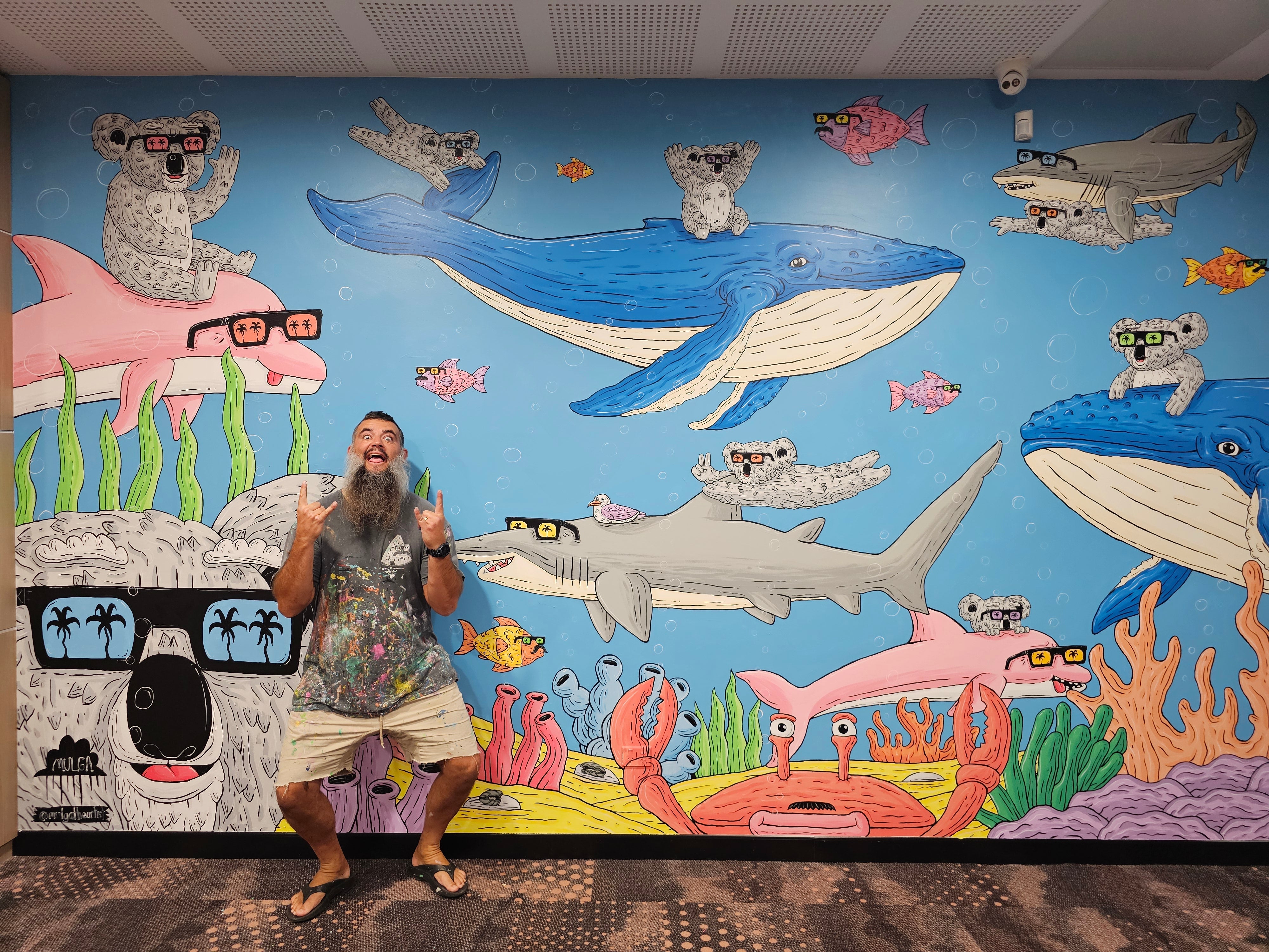 Forster Library, NSW – Mulga The Artist