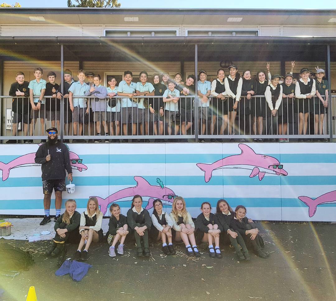 Cronulla Public School, NSW. – Mulga The Artist