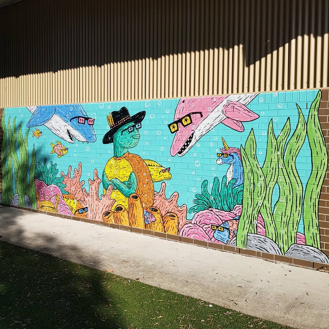 Cronulla South Public School, NSW. – Mulga The Artist