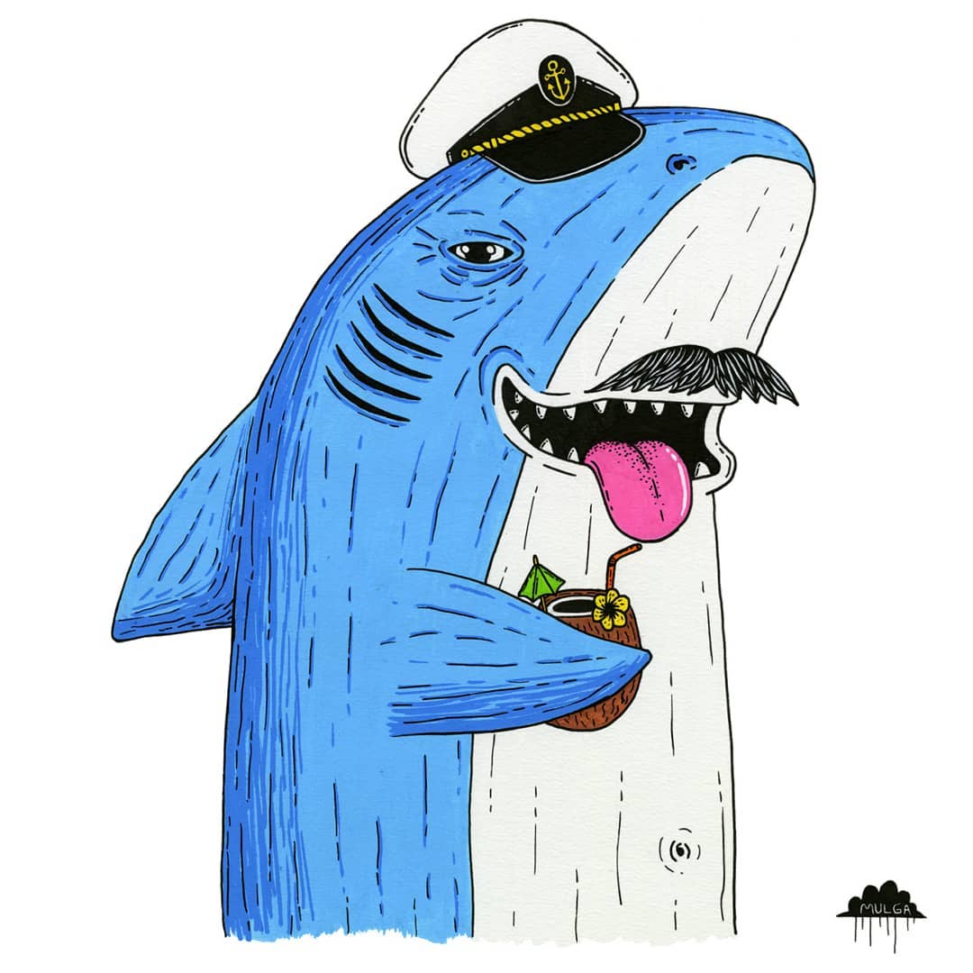 MULGA X MANLY SEA LIFE – Mulga The Artist