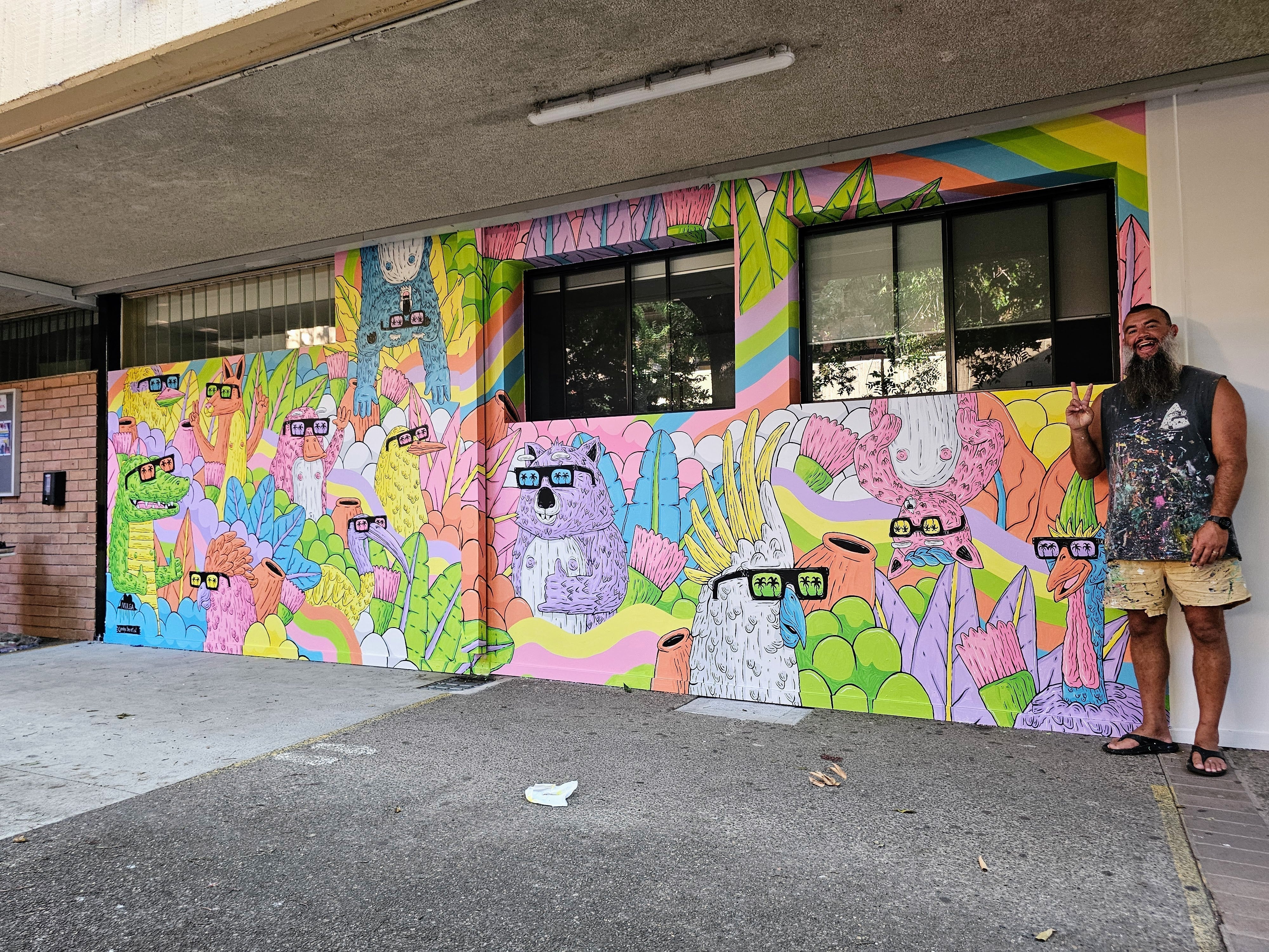 Fairvale High School, NSW – Mulga The Artist