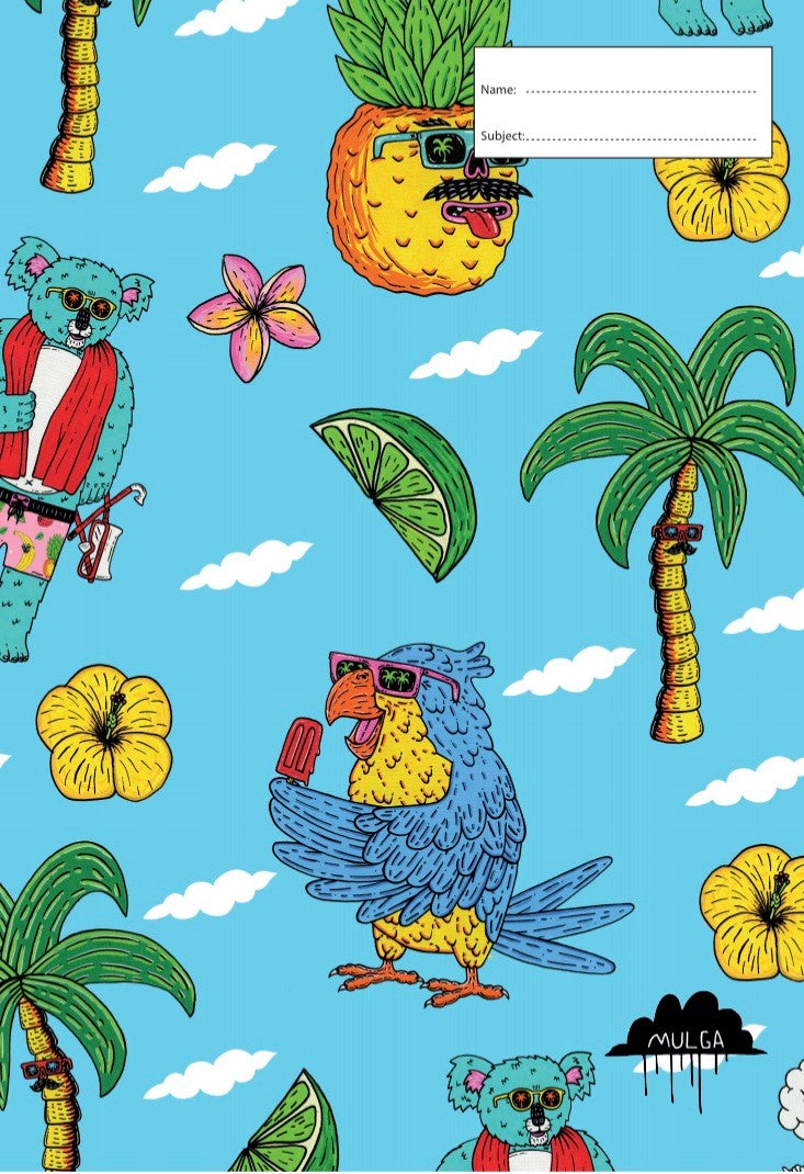 Koala Beach - Book Cover – Mulga The Artist